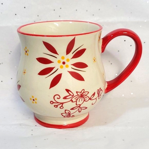 Temptations | Dining | Temptations By Tara Footed Coffee Mug Old World ...